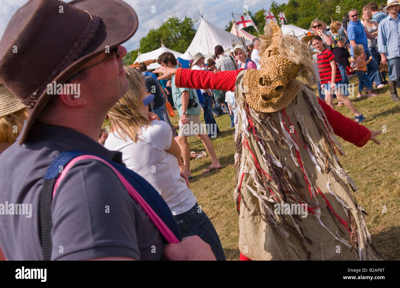 Traditional English dancing Tewkesbury Medieval Festival Worcestershire ...