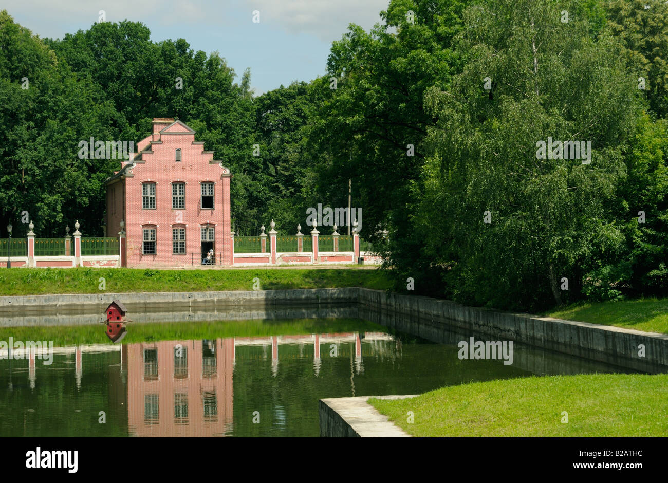 Dutch Cottage in Kuskovo, Moscow, Russia Stock Photo - Alamy