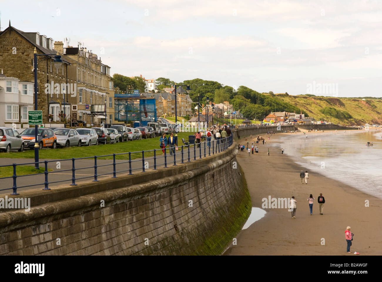 Promenade filey hi-res stock photography and images - Alamy