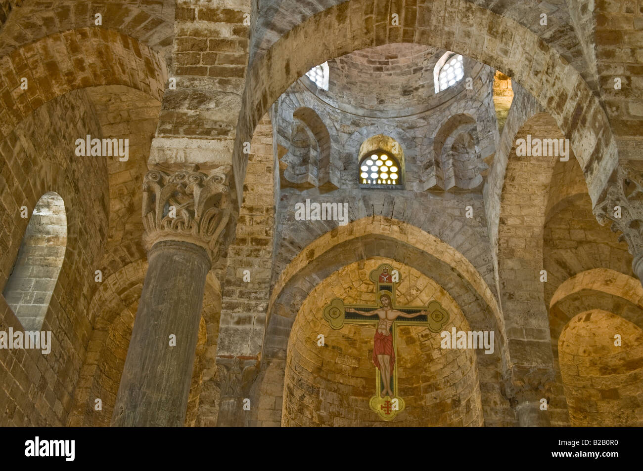 San Cataldo Interior Stock Photo - Alamy