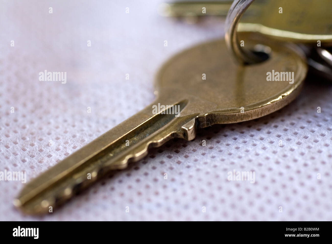 A Yale key Stock Photo - Alamy