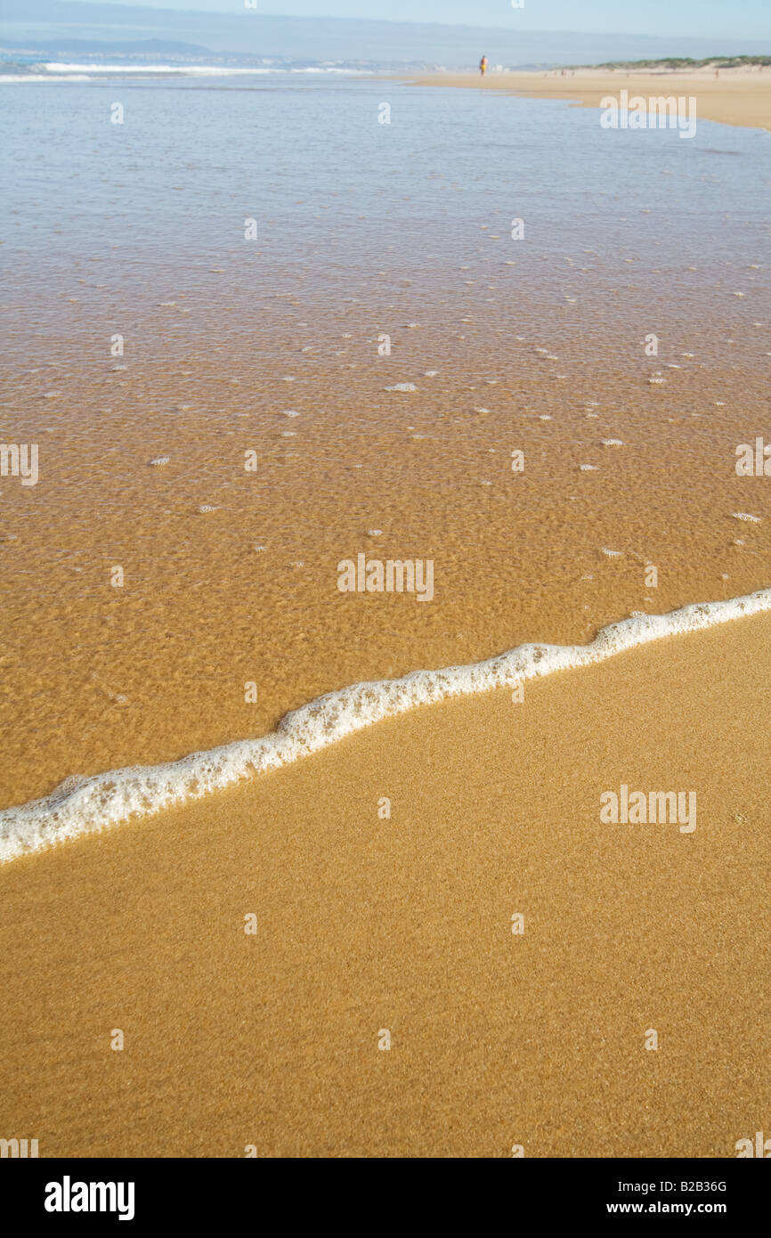 Fonte da Telha Beach in Costa da Caparica coast. Portugal Stock Photo ...