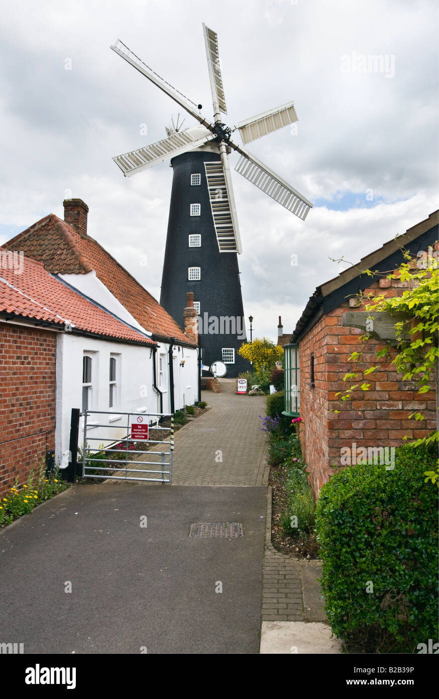 Waltham Windmill Centre, Lincolnshire Stock Photo - Alamy