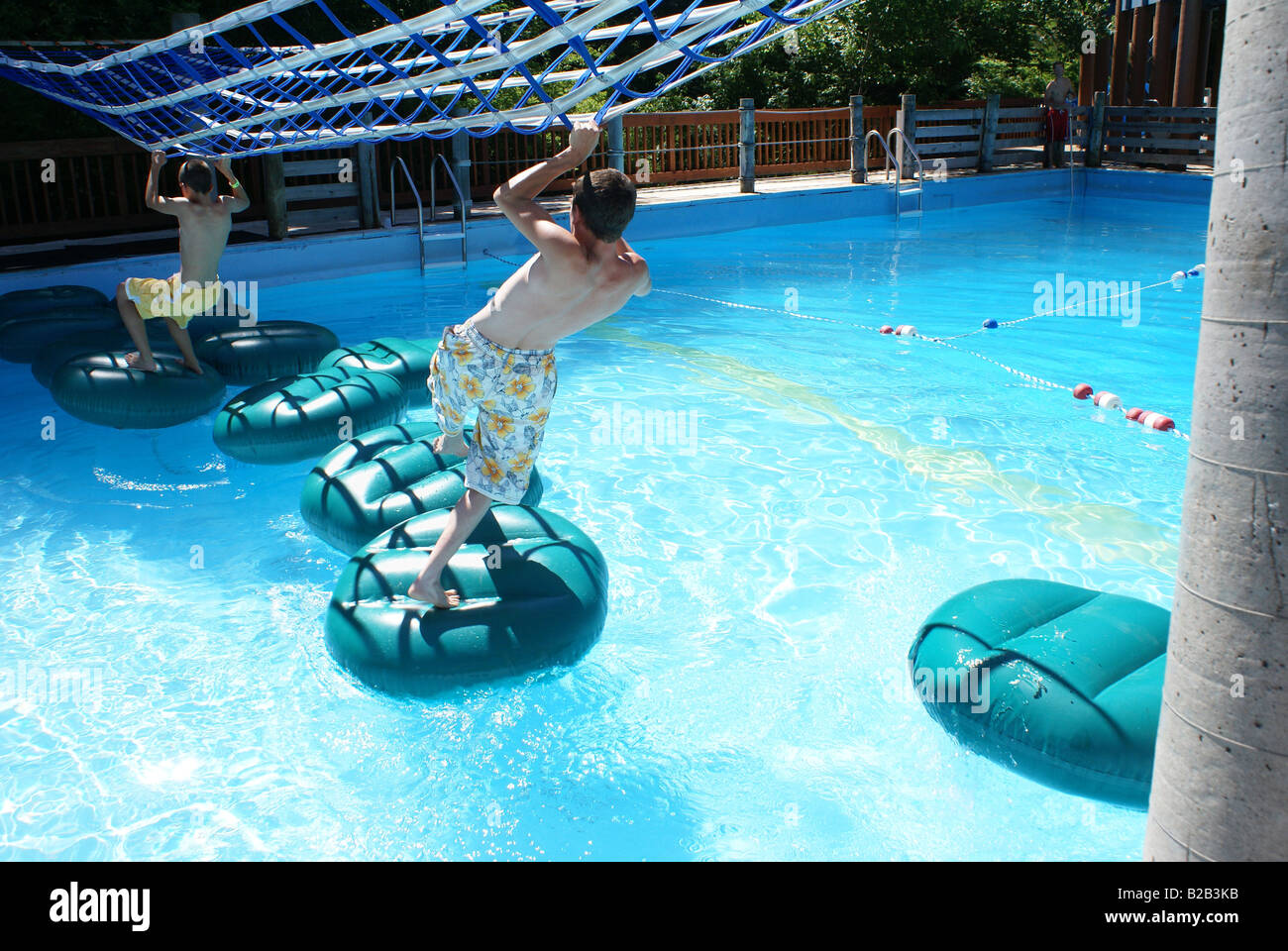 Balancing Challenge Stock Photo - Alamy