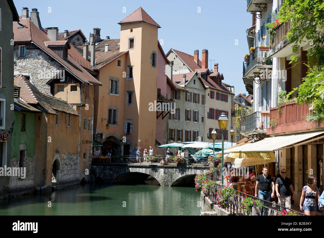 medieval annecy haute savoie france Stock Photo - Alamy