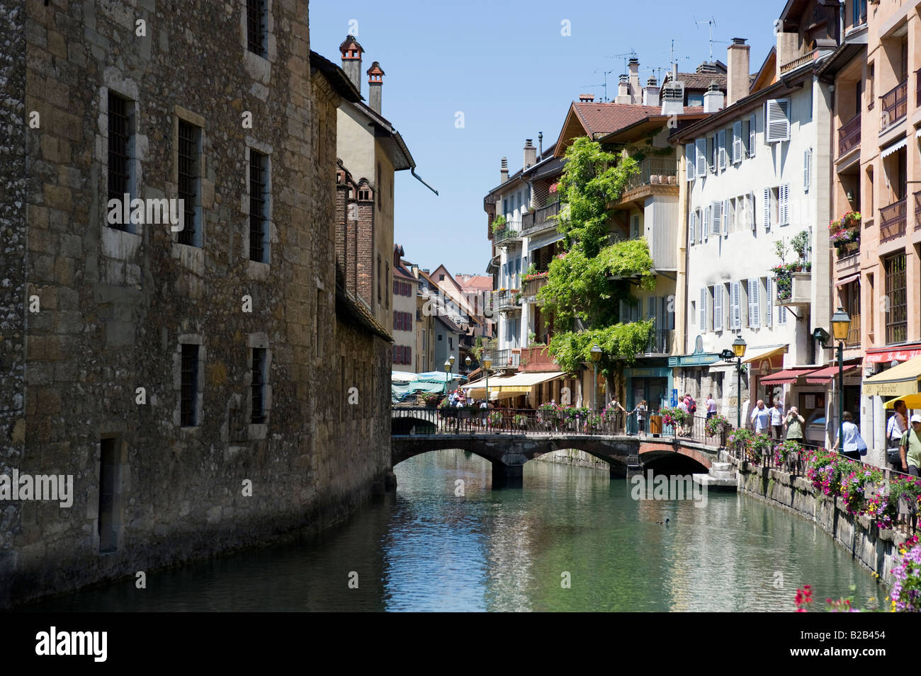medieval annecy haute savoie france Stock Photo - Alamy