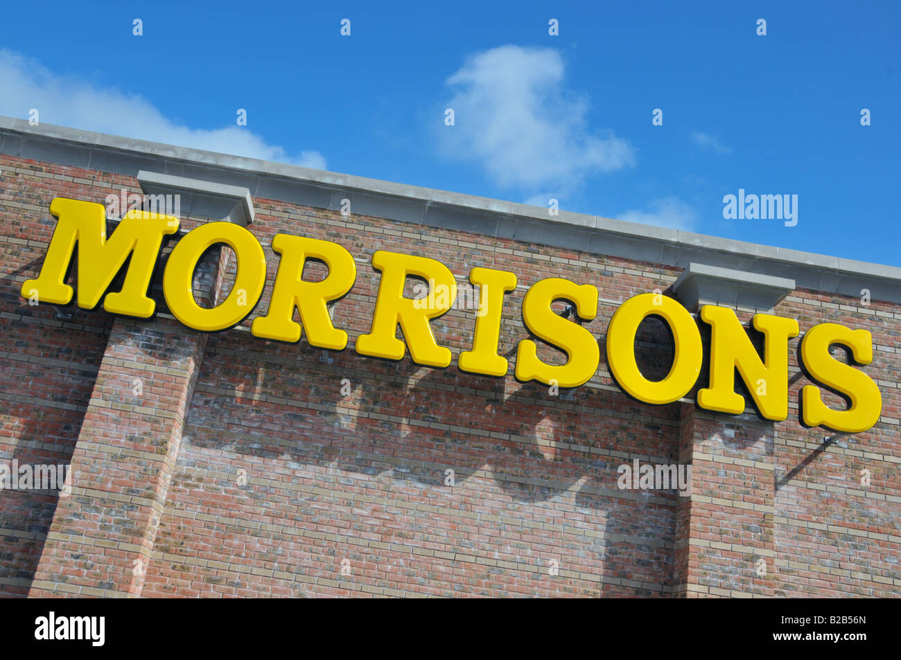 22/07/2008 Pic By Sean Hernon Morrisons Suppermarket sign Stock Photo ...