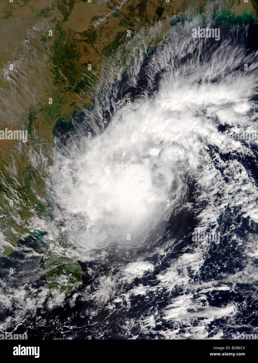 Cyclone india ocean hi-res stock photography and images - Alamy