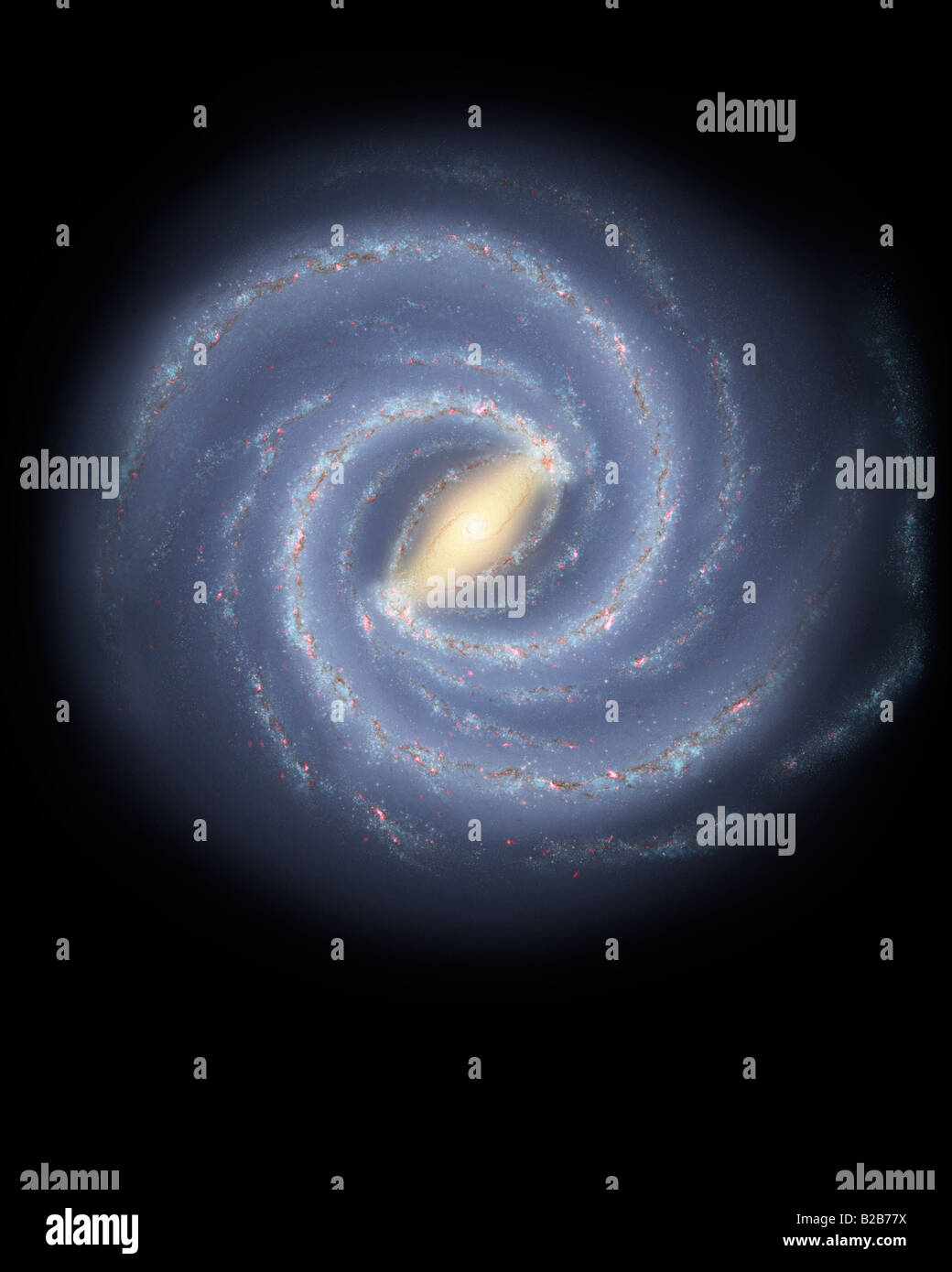 Milky Way Galaxy Stock Photo - Alamy