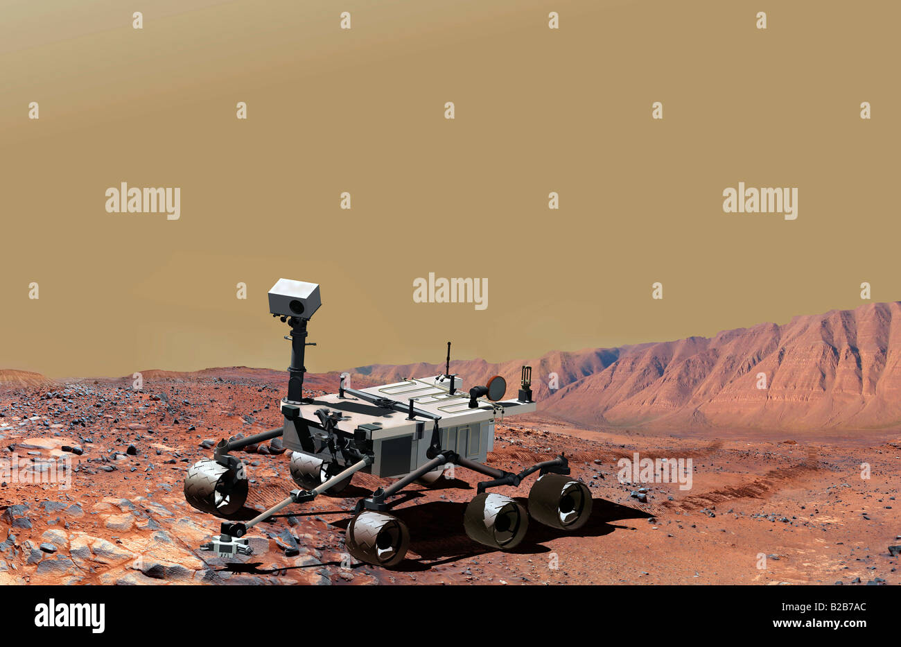 Curiosity Probe Mars Science Laboratory