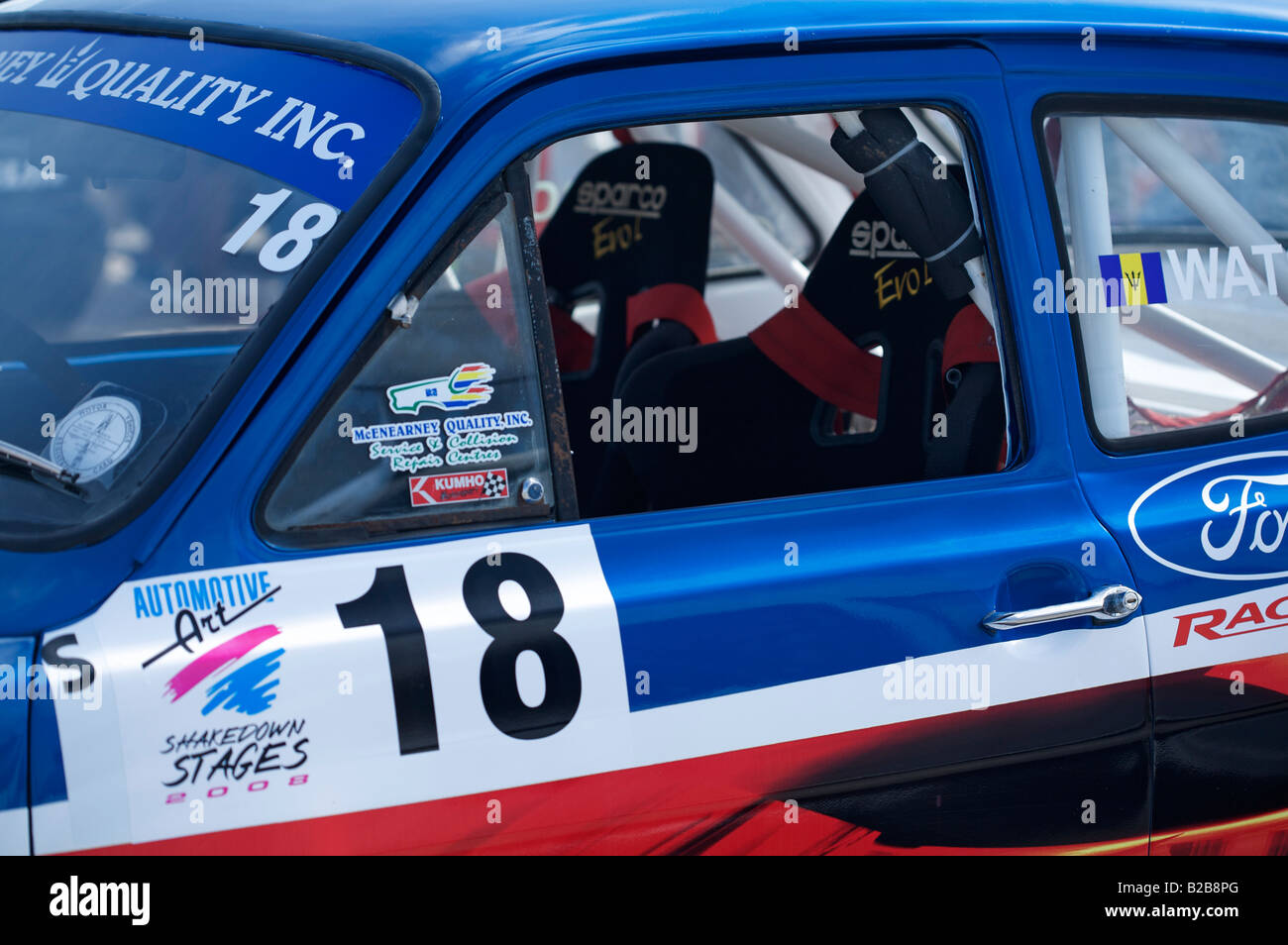 Barbados Rally Club Rally Championship, 2008 Stock Photo - Alamy