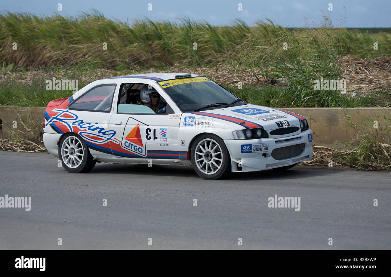 Barbados Rally Club Rally Championship, 2008 Stock Photo - Alamy