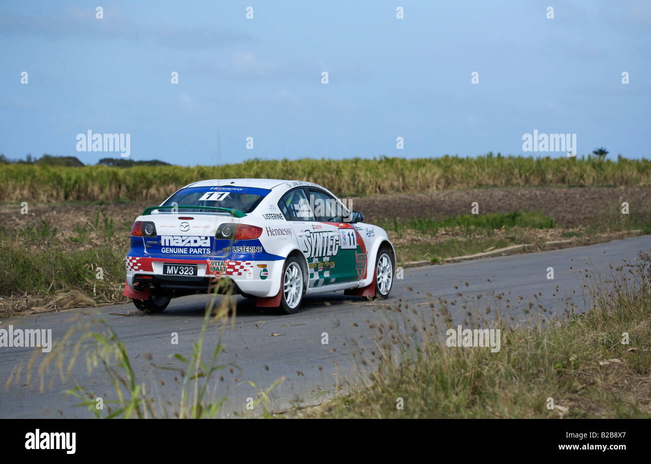 Barbados Rally Club Rally Championship, 2008 Stock Photo - Alamy