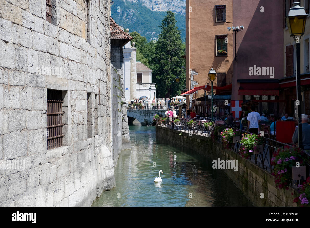 medieval annecy haute savoie france Stock Photo - Alamy