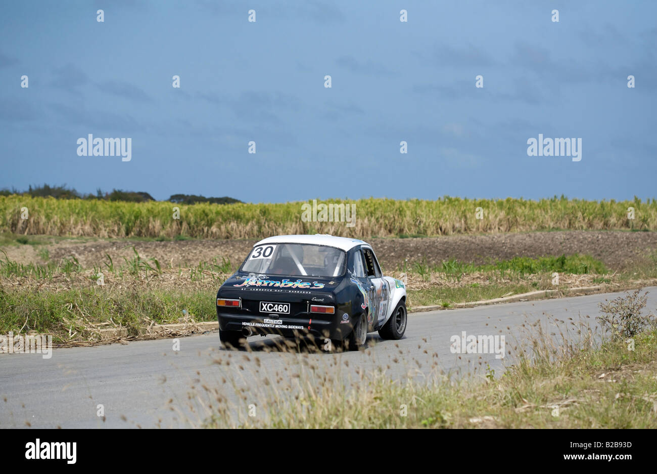 Barbados Rally Club Rally Championship, 2008 Stock Photo - Alamy