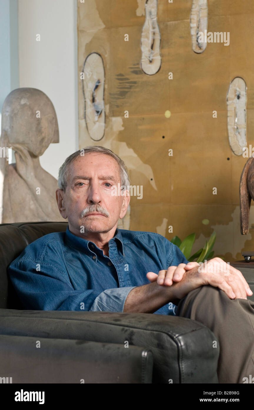 Montauk NY 9 16 07 Playwright Edward Albee at his home in Montauk NY ...