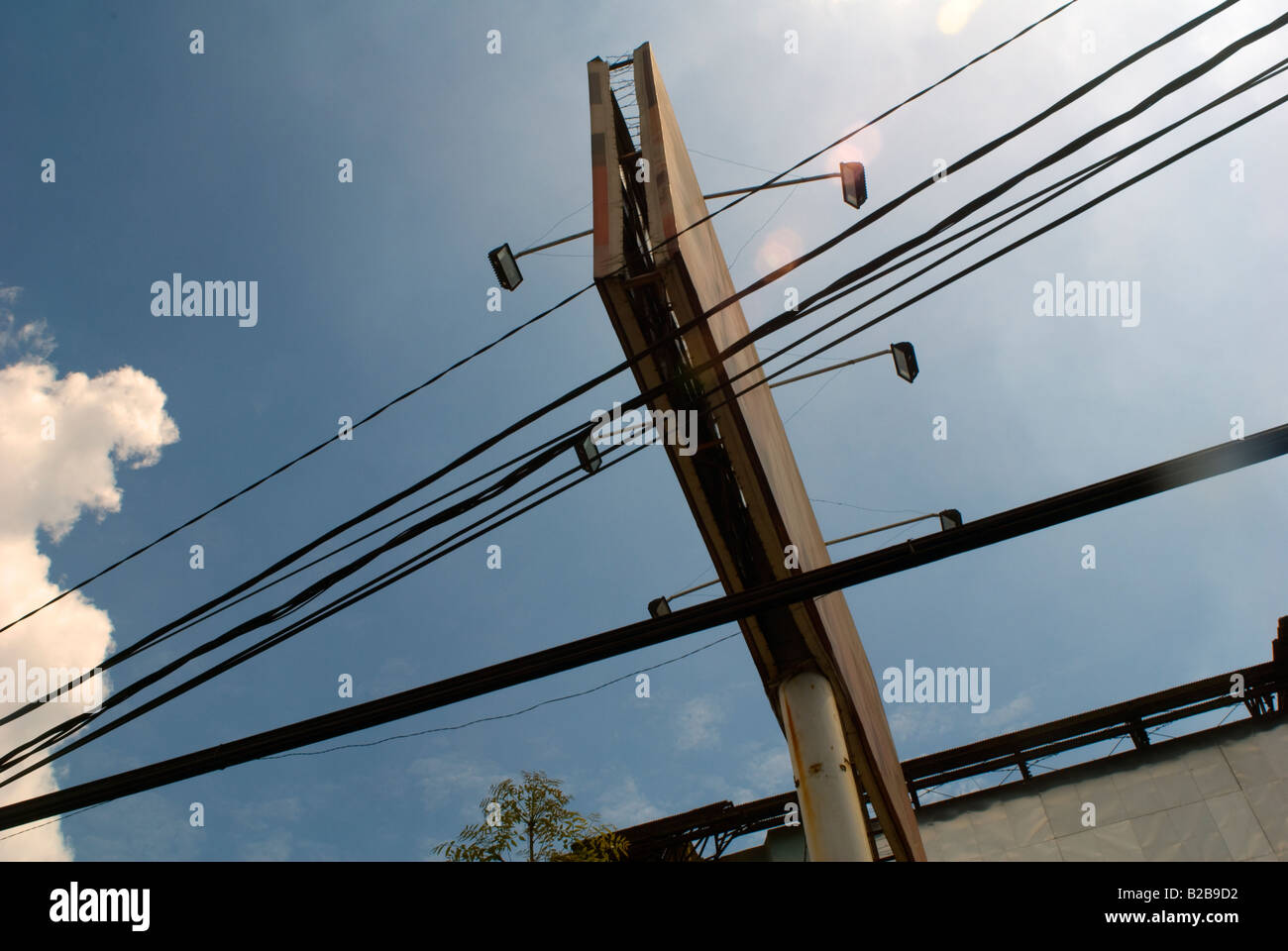 In third world country, the electrical installation are set on air ...