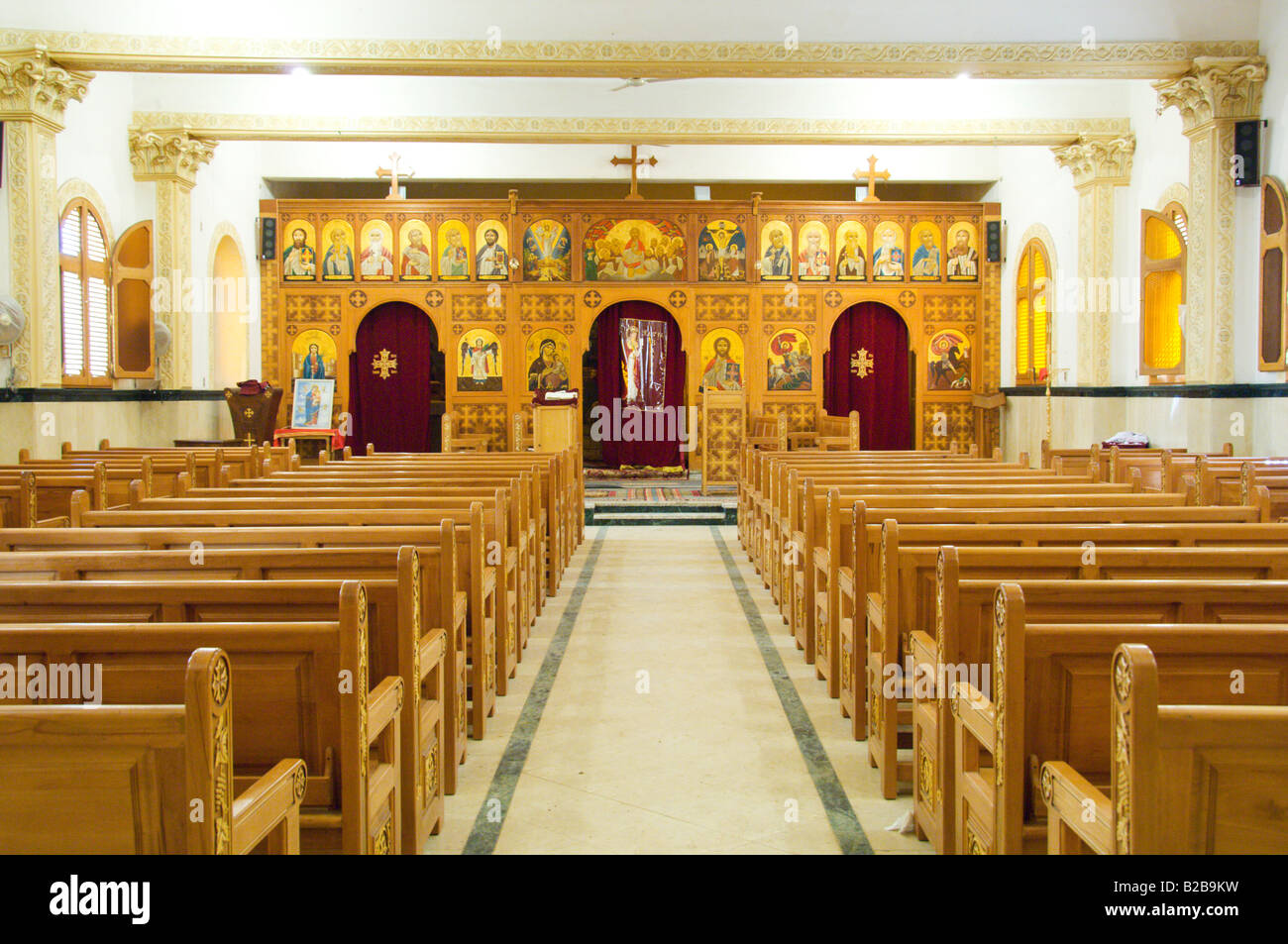 Egyptian Church Interiors