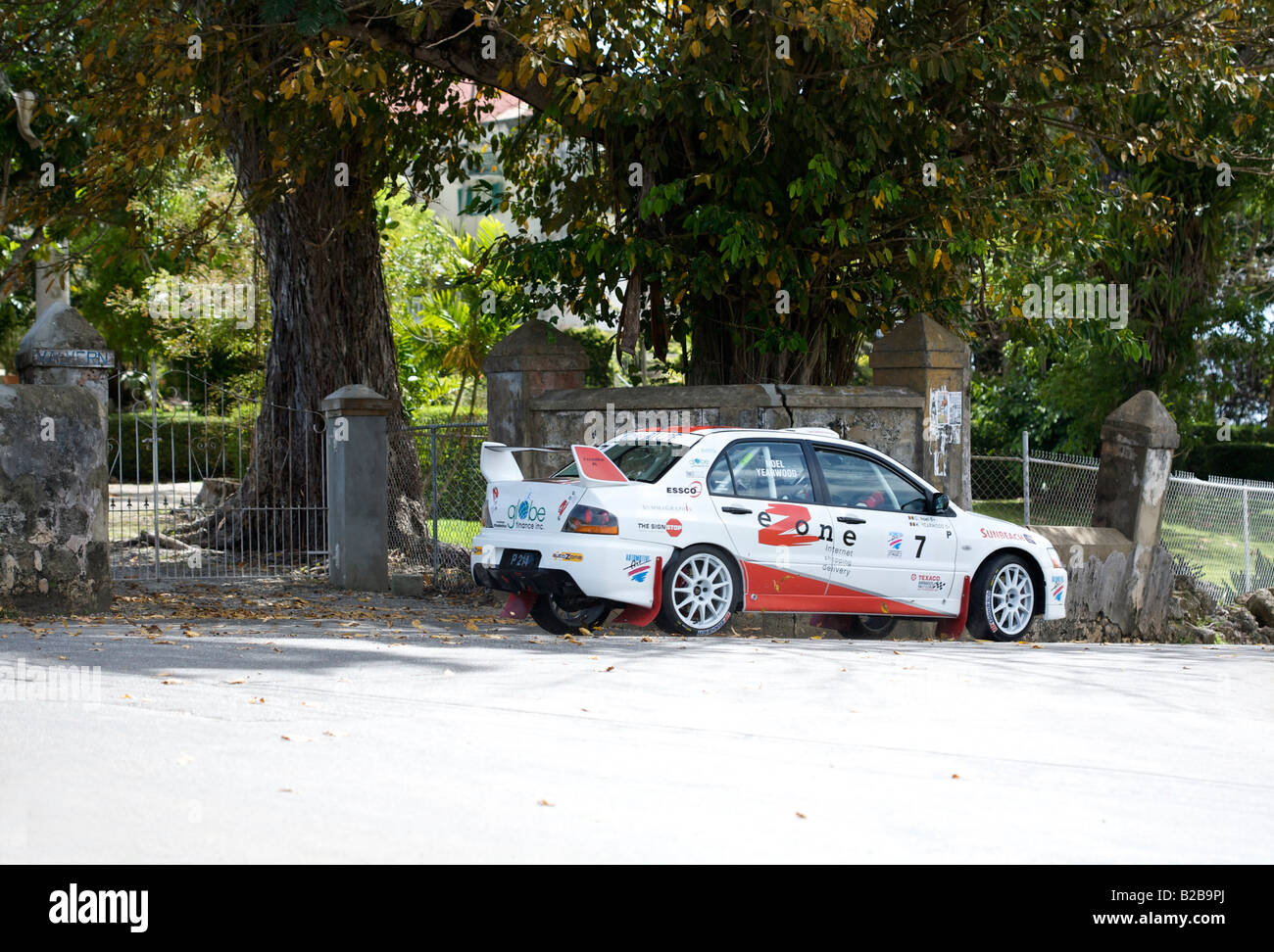 Barbados Rally Club Rally Championship, 2008 Stock Photo - Alamy