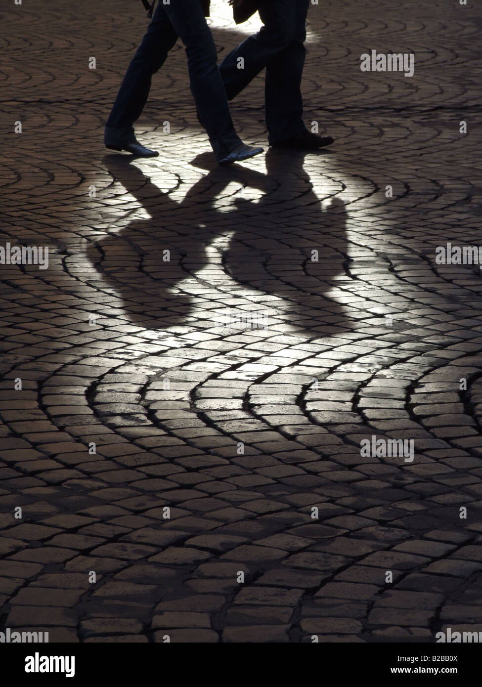 Teen shadow pavement hi-res stock photography and images - Alamy