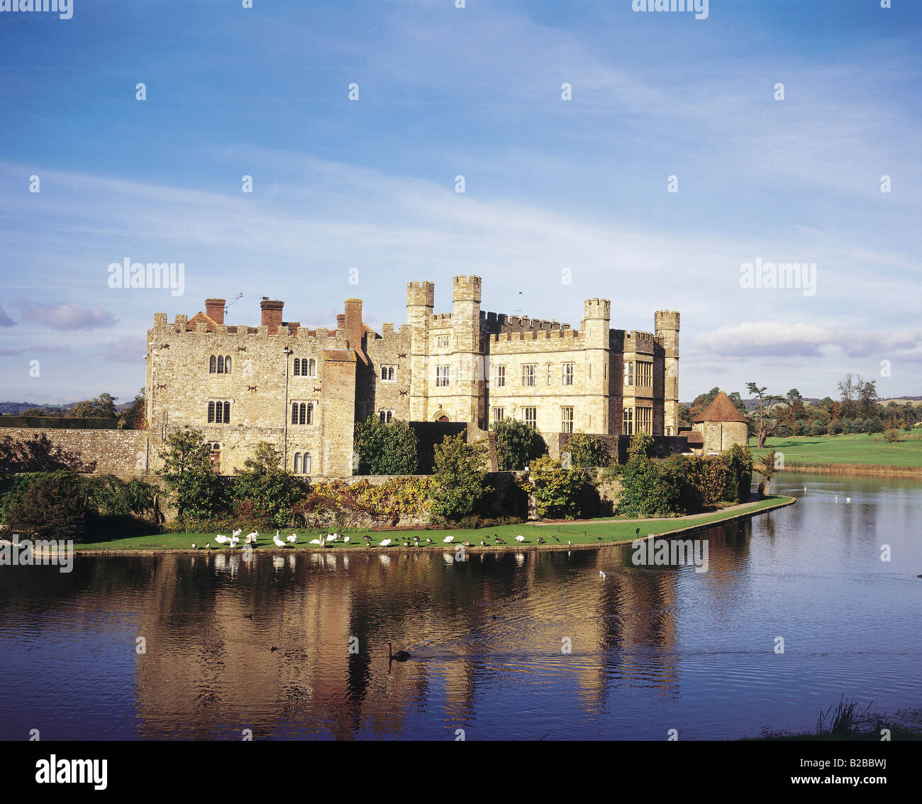 Leeds Castle England Stock Photo - Alamy