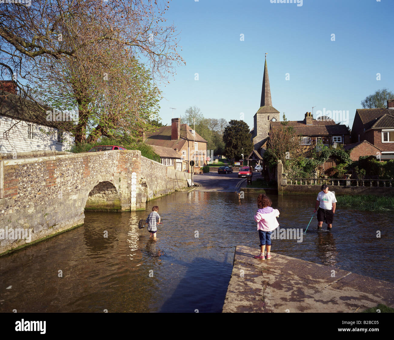 Eynsford Kent England Stock Photo - Alamy