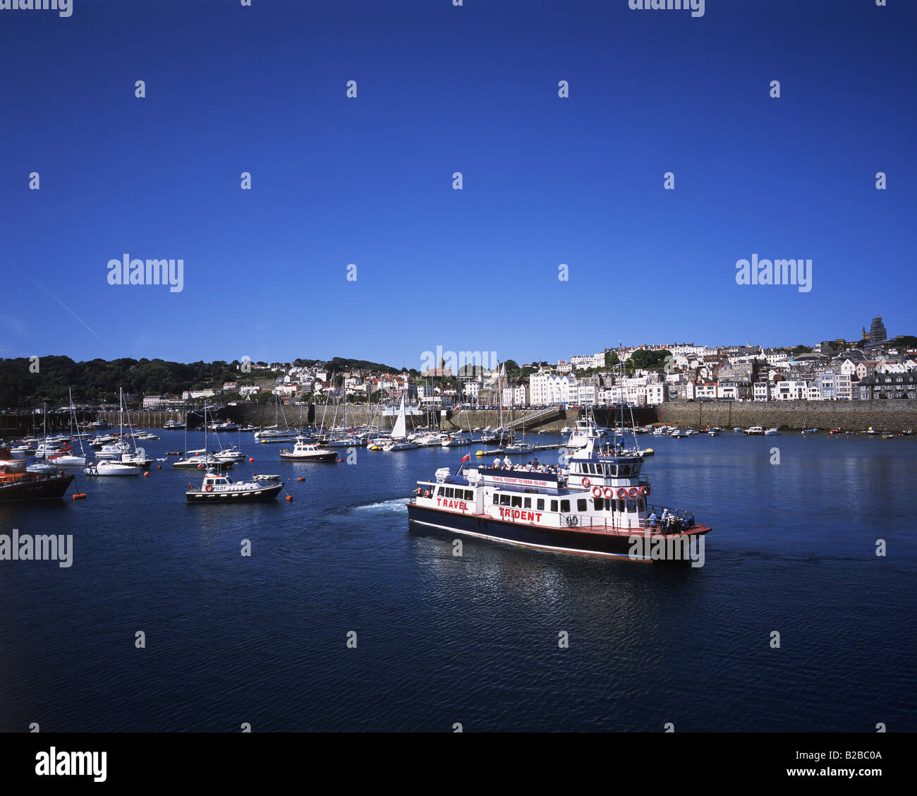 St Peter Port Guernsey Channel Islands Stock Photo - Alamy