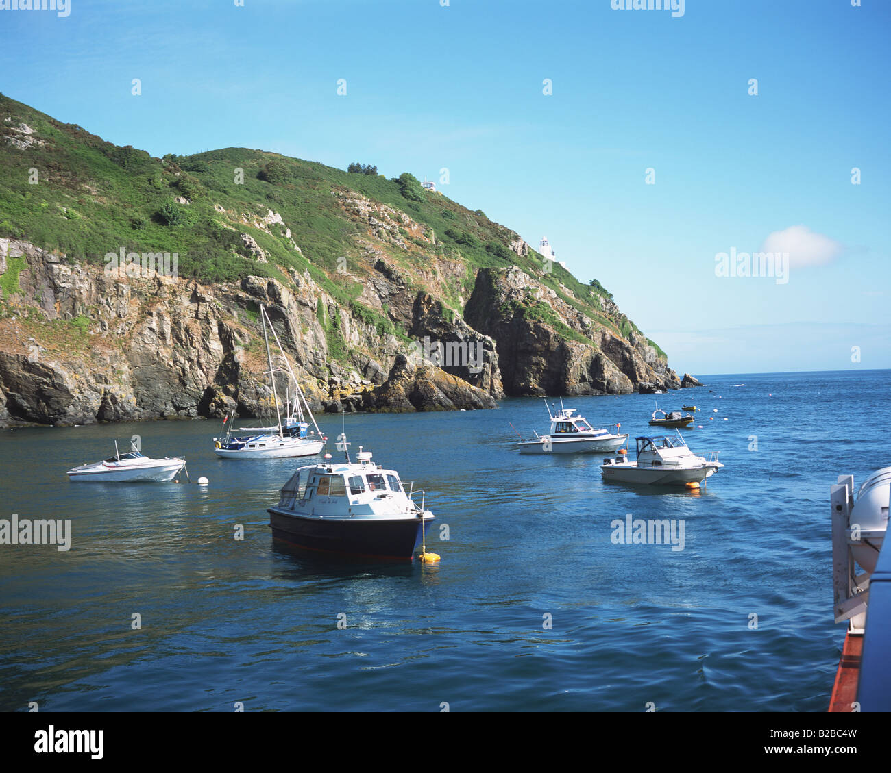 Point Robert Lighthouse Sark Channel Islands Stock Photo - Alamy