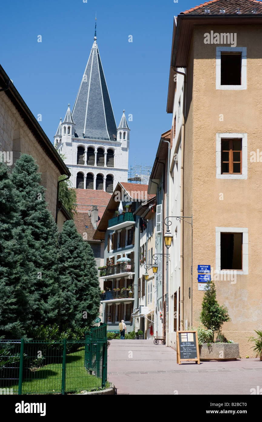 medieval annecy haute savoie france Stock Photo - Alamy