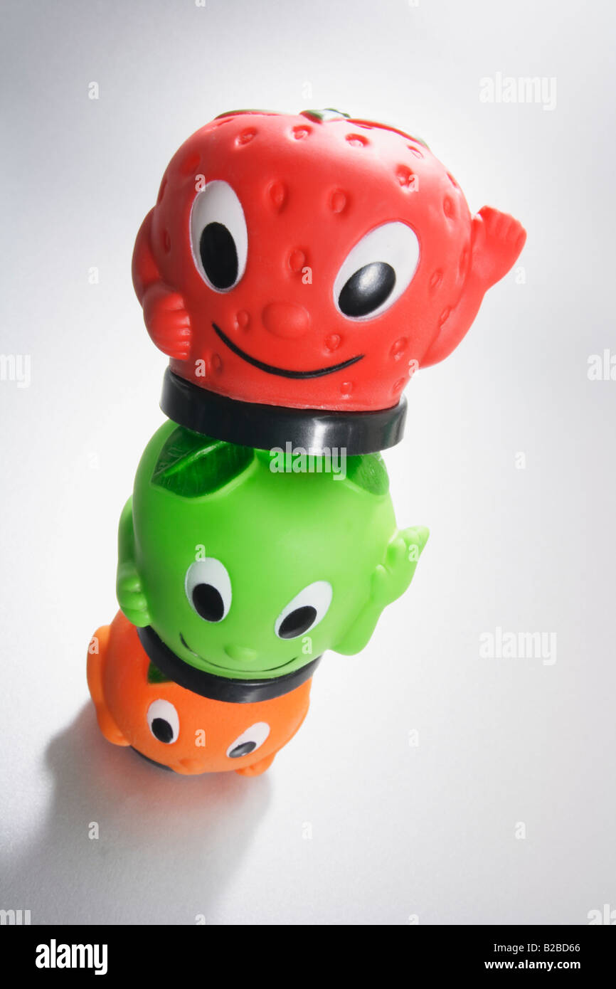 Stack of Fruit Air Fresheners Stock Photo - Alamy