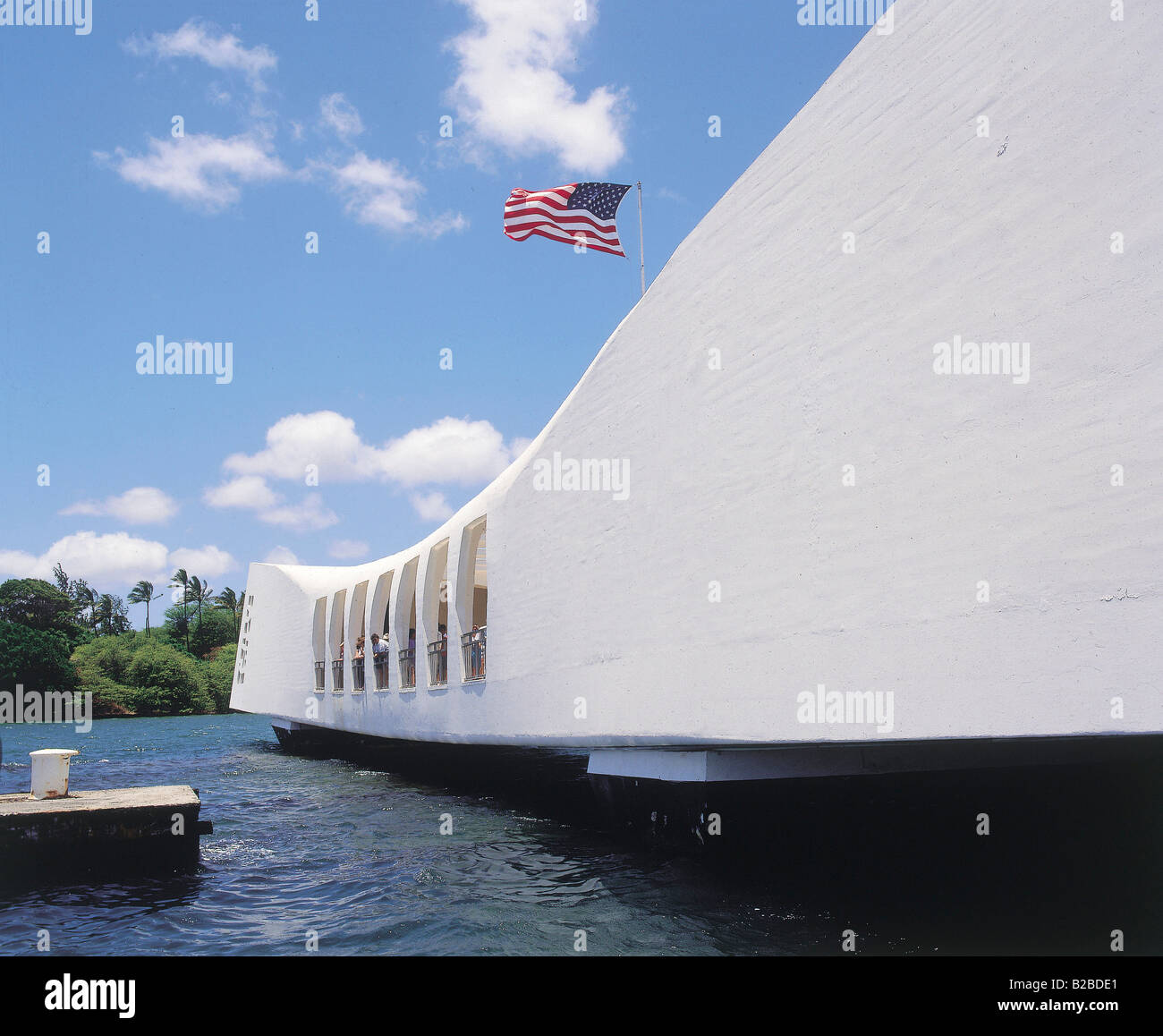 USS Arizona Memorial Honolulu Oahu Hawaii Stock Photo - Alamy
