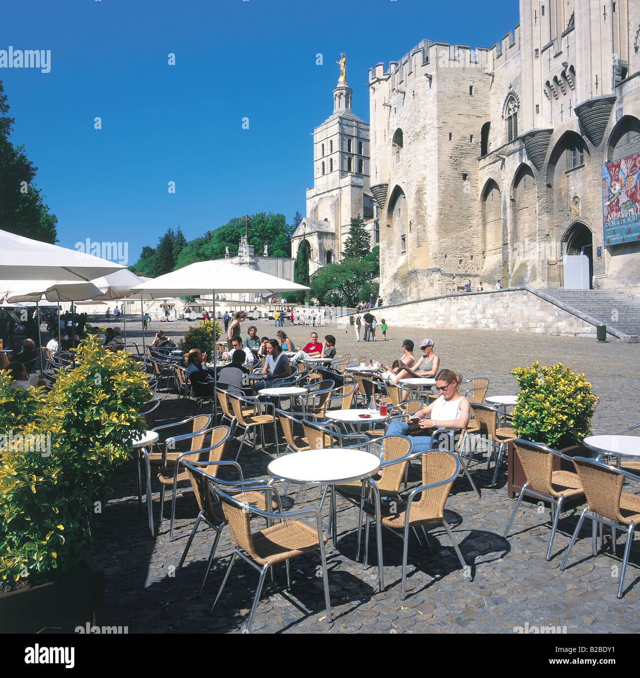 Avignon Provence France Stock Photo - Alamy