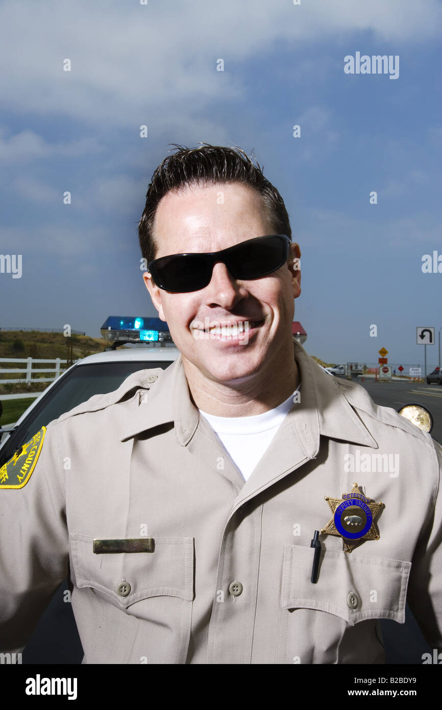 Close up of police officer Stock Photo - Alamy
