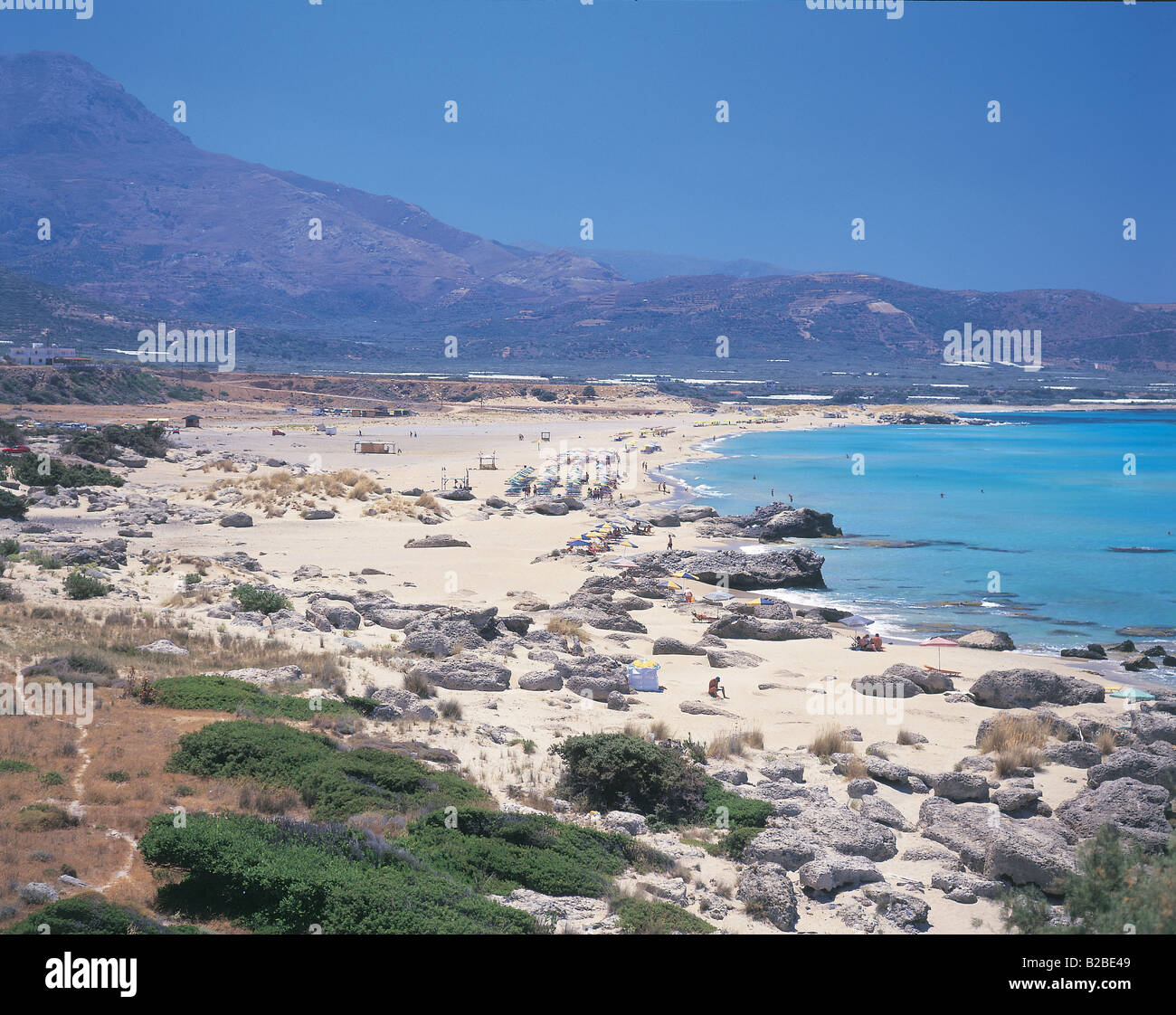 Falassarna Crete Greek Islands Stock Photo - Alamy