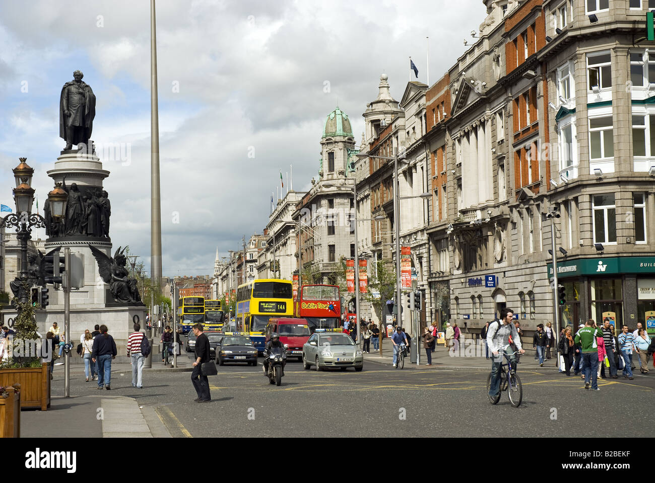 O connell street hi-res stock photography and images - Alamy