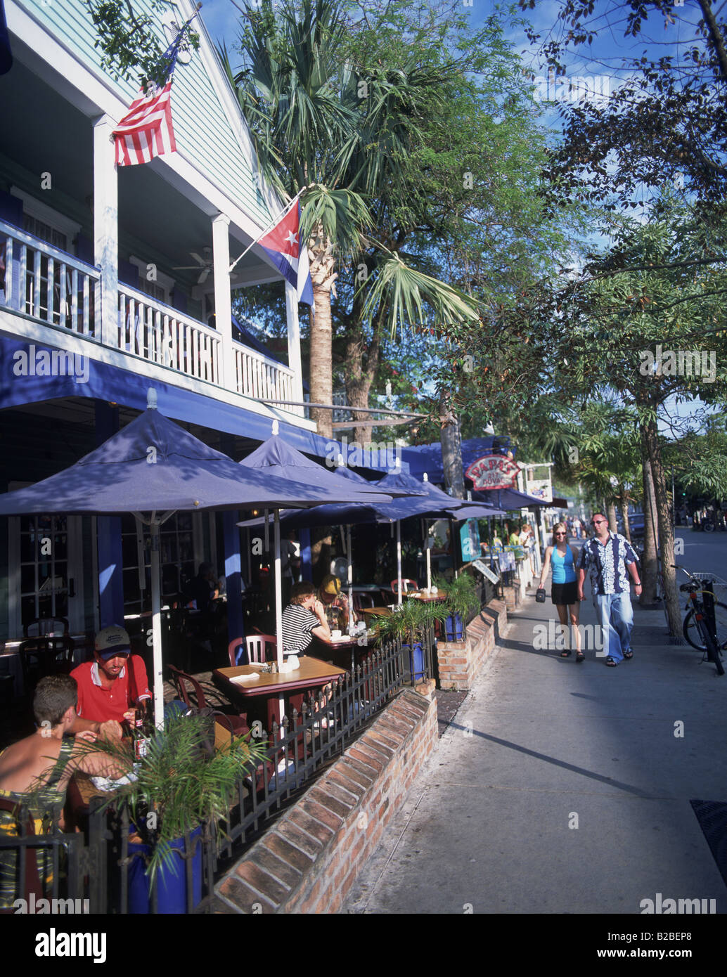 Duval Street Key West Florida USA Stock Photo - Alamy
