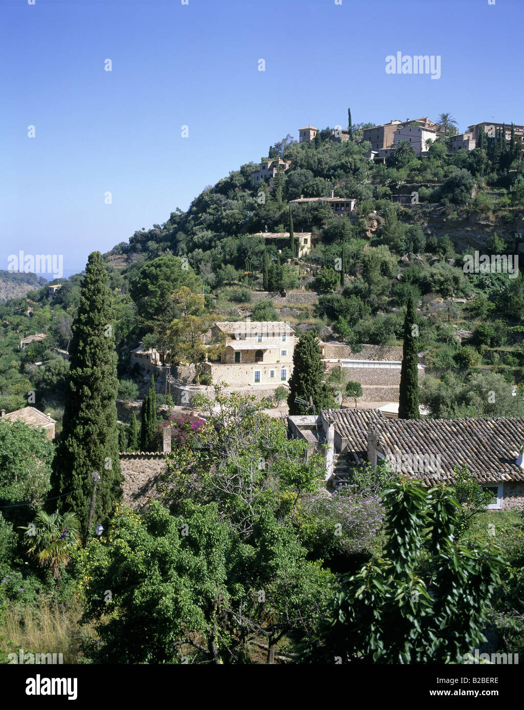 Deya Majorca Balearic Islands Stock Photo - Alamy