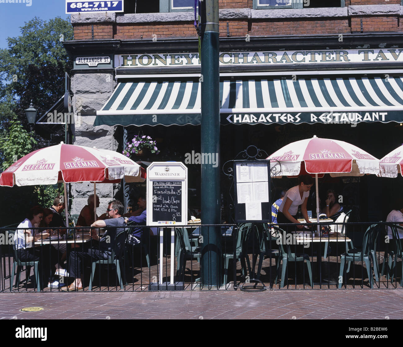 Gastown and vancouver and cafe hi-res stock photography and images - Alamy