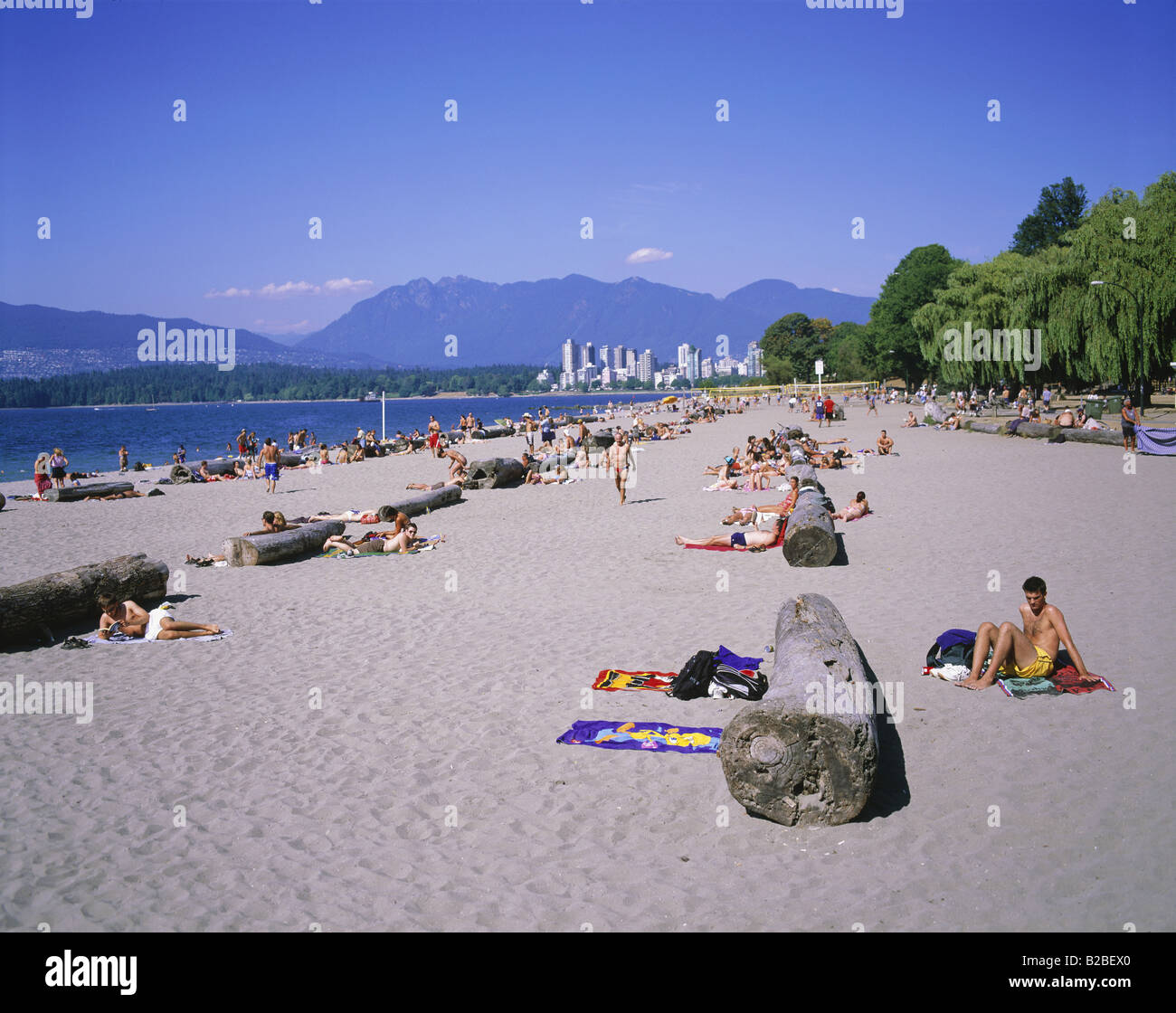 Kitsalano beach hi-res stock photography and images - Alamy