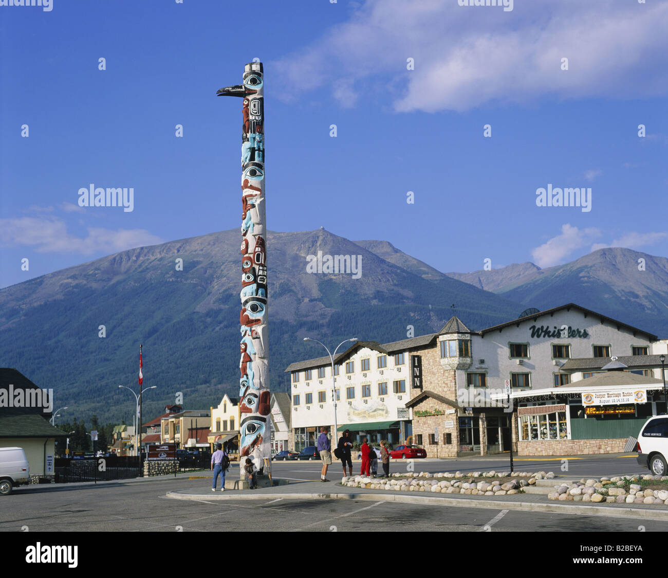 Totem pole jasper town jasper hi-res stock photography and images - Alamy