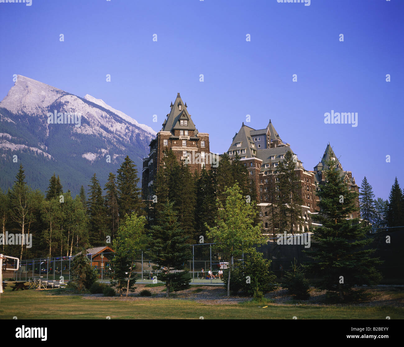 Banff Springs Hotel Banff National Park Alberta Canada Stock Photo - Alamy