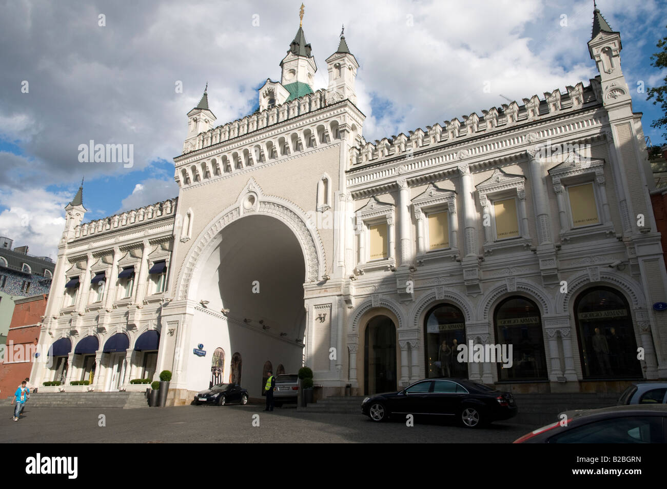 Entrance to Tretyakov Passage Moscow Russia Stock Photo - Alamy