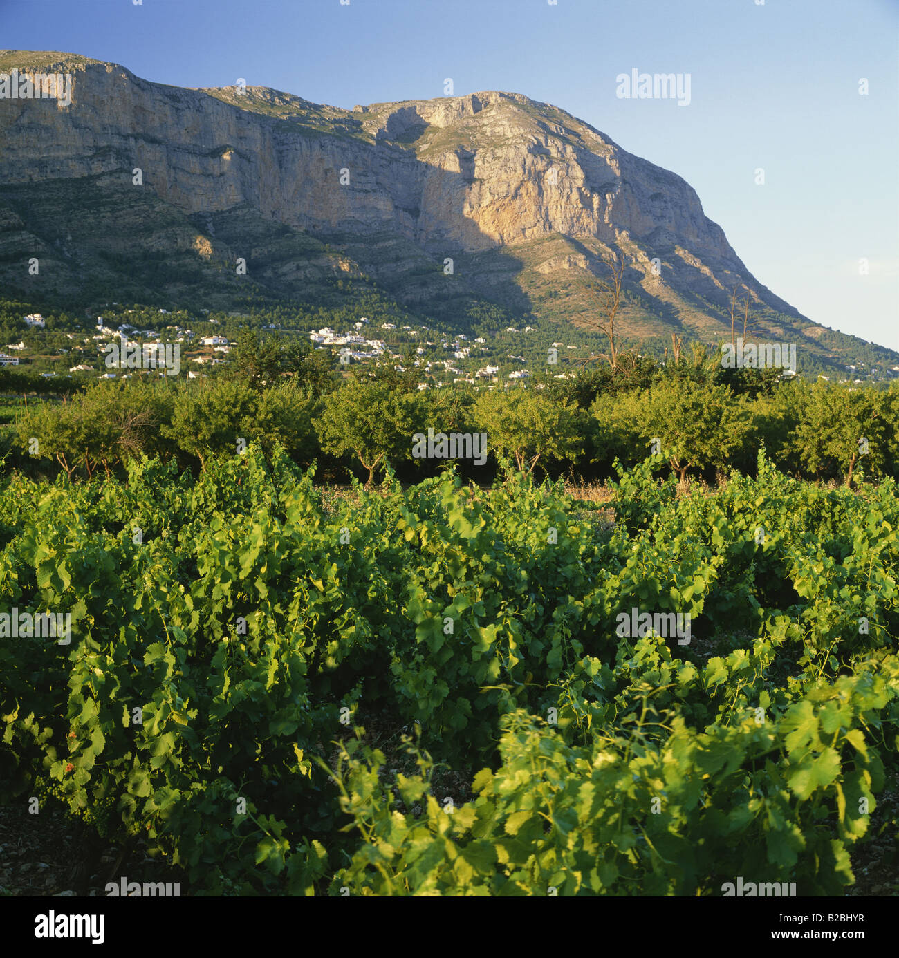 Montgo Mountain Nr Javea Costa Blanca Spain Stock Photo - Alamy