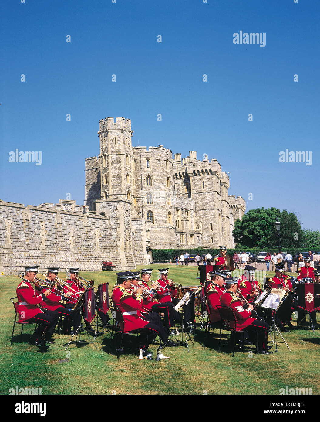 Windsor Castle Berkshire England Stock Photo - Alamy