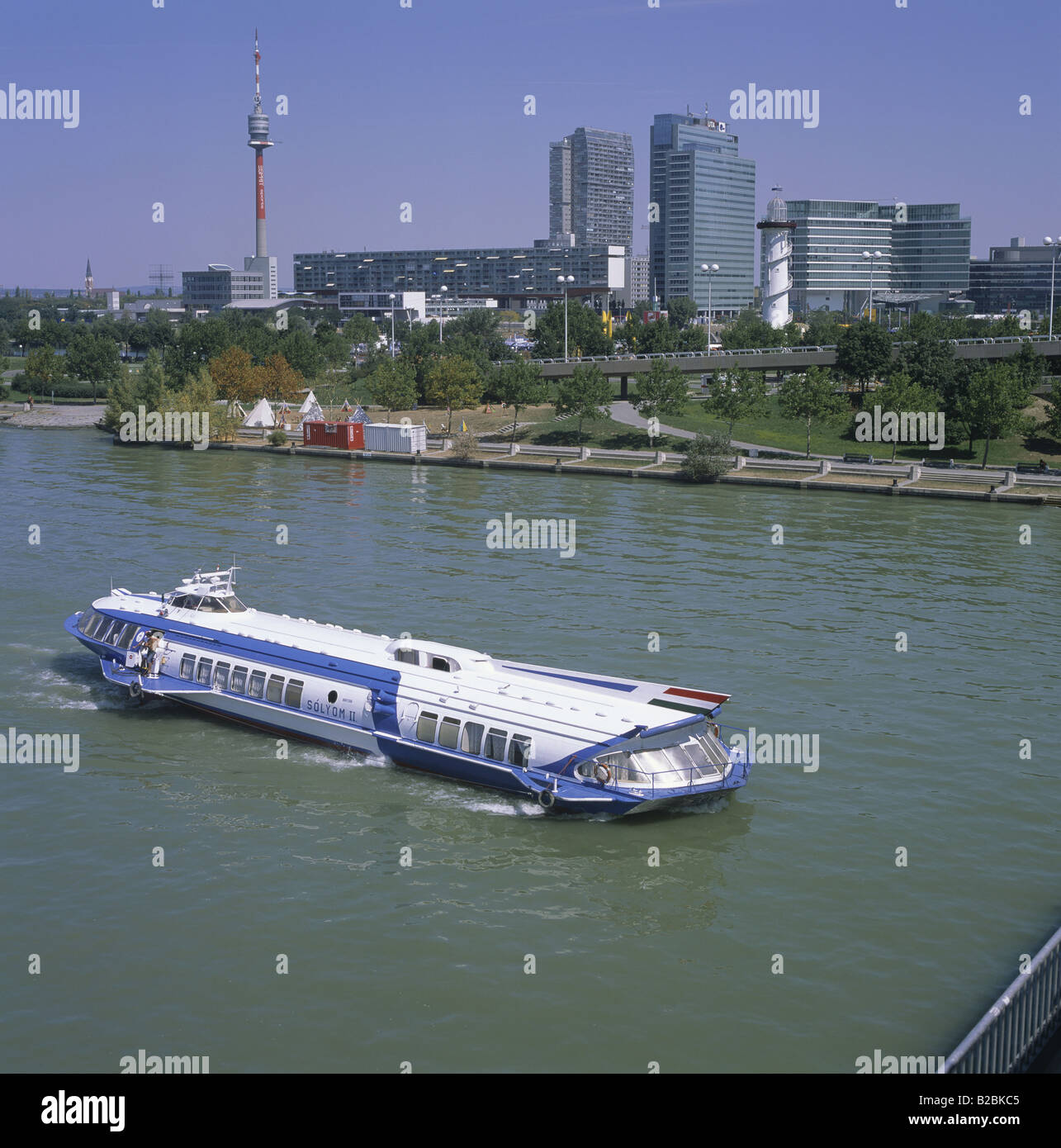 River danube boat hydrofoil hi-res stock photography and images - Alamy