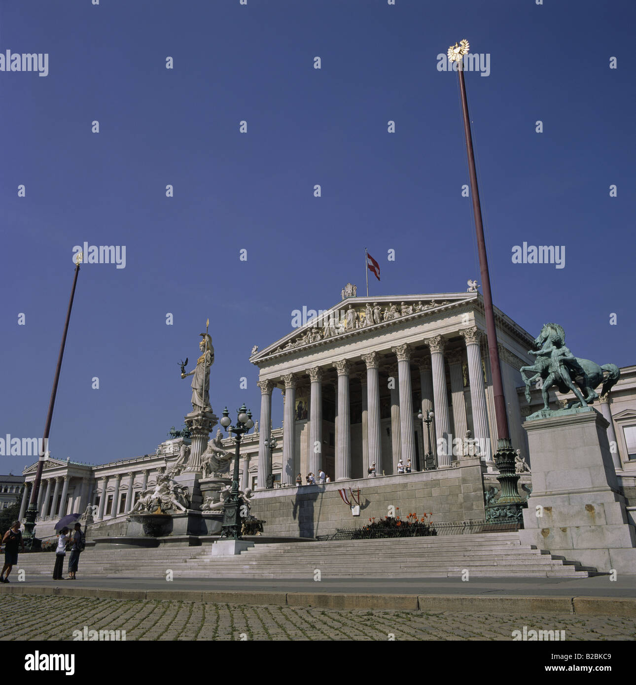 Parliament Building Vienna Austria Stock Photo - Alamy