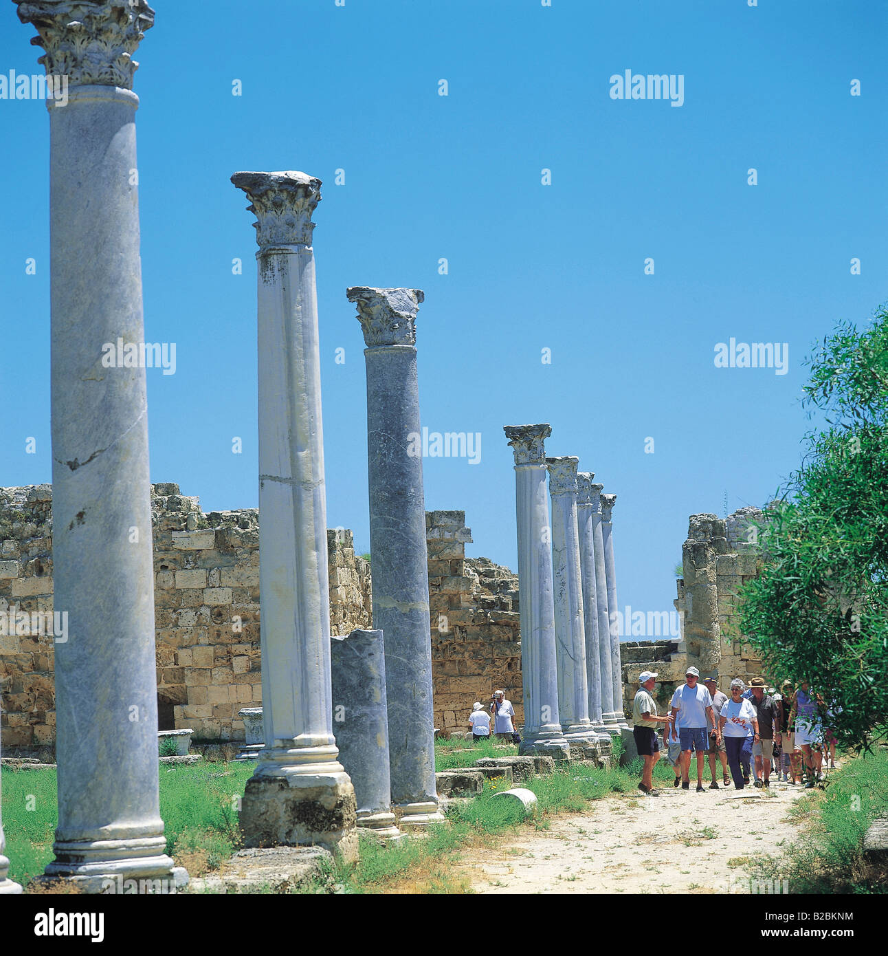 Salamis Northern Cyprus Stock Photo - Alamy