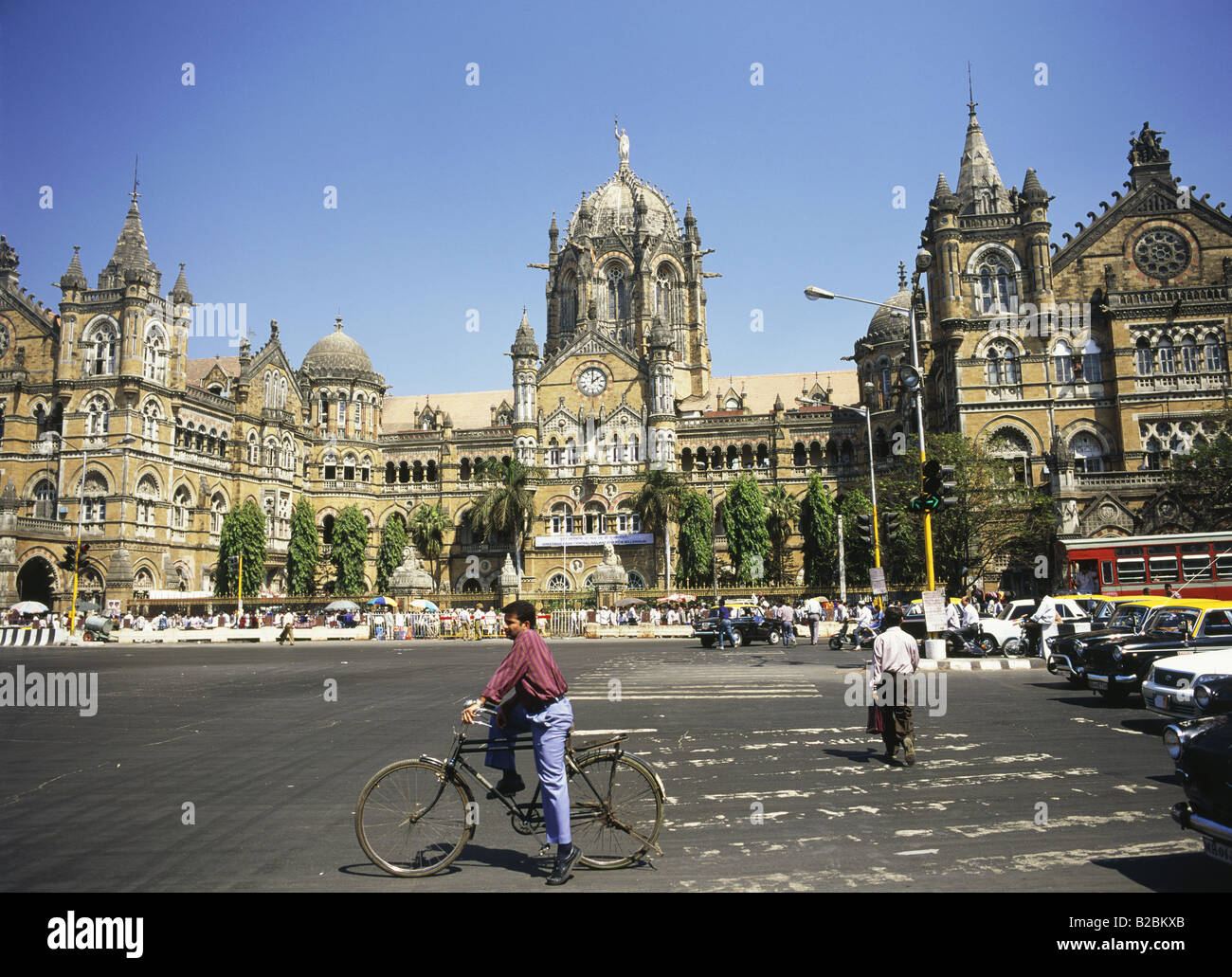 Victoria Station Mumbai India Stock Photo - Alamy