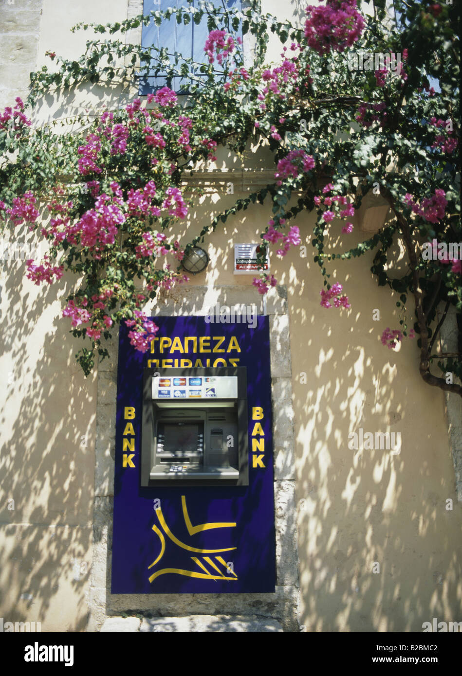 Cash Machine Greece Stock Photo - Alamy