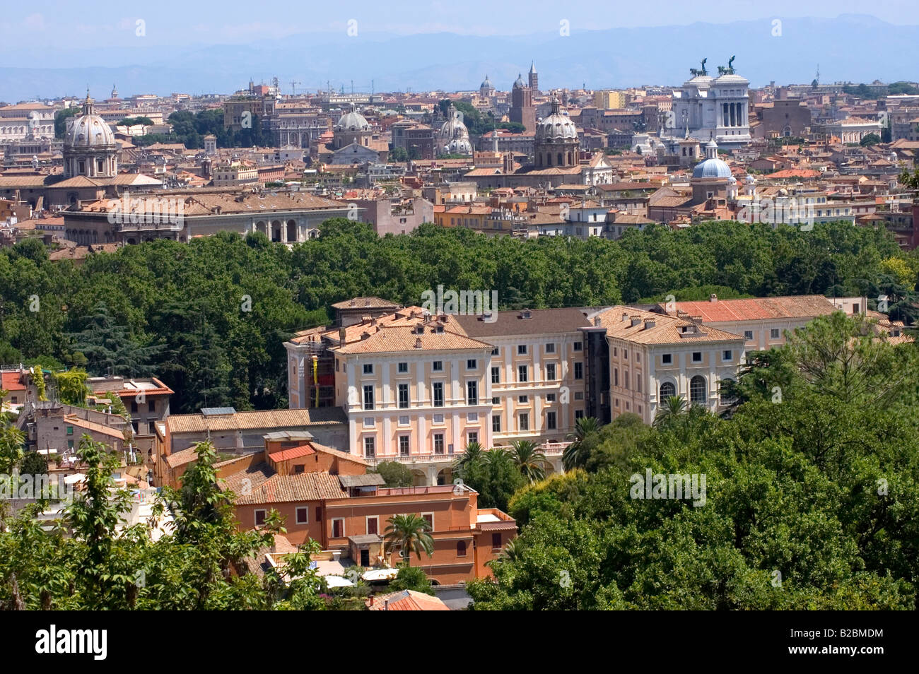 Panoramic view city rome hi-res stock photography and images - Alamy
